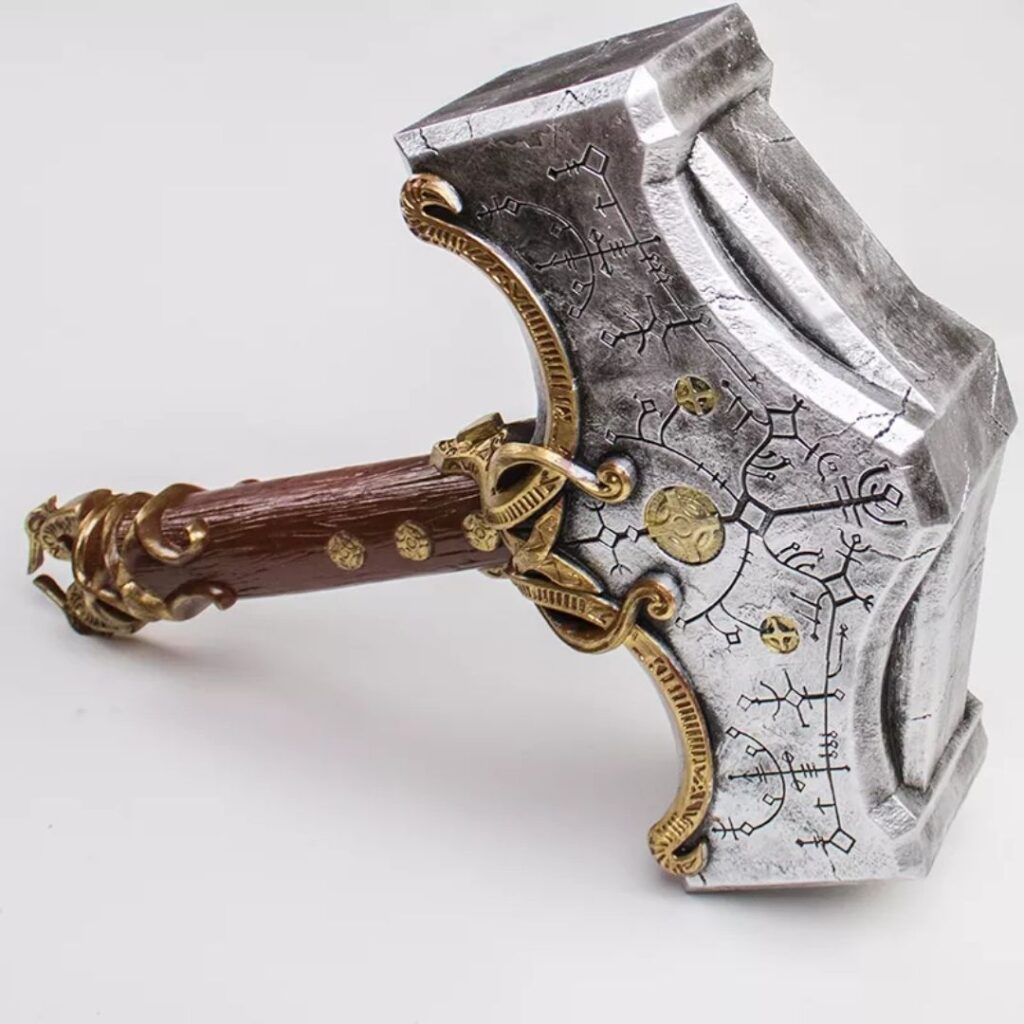 Martillo de Thor - God of War Ragnarok - El Mundo de Eli