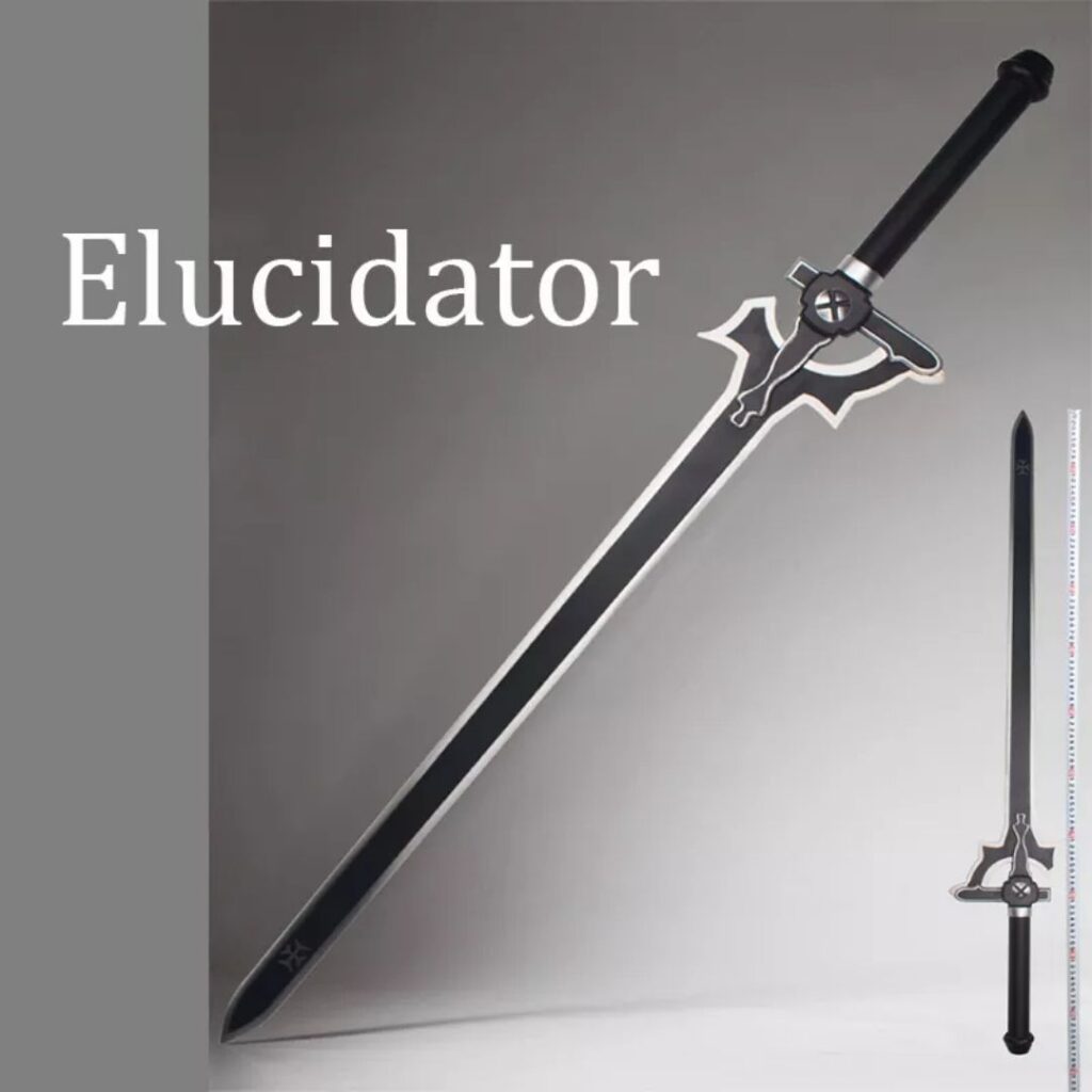 Sword Art Online - Dark Repulsor, Elucidator, Kirigaya Kazuto - El ...