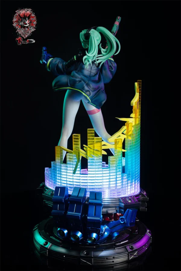 Rebecca with LED - Cyberpunk: Edgerunners Resin Statue - El Mundo de Eli