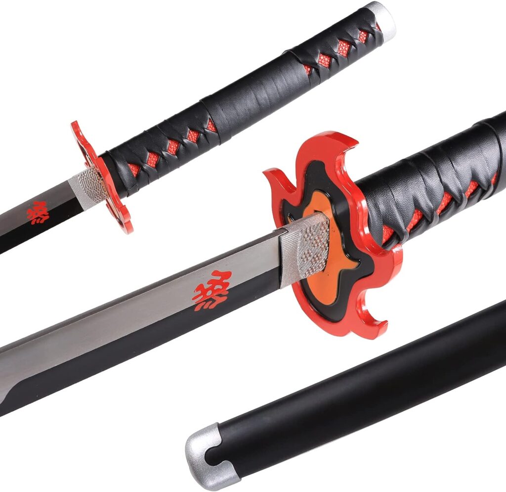 Tanjiro Kamado Steel Sword Weapon - El Mundo de Eli