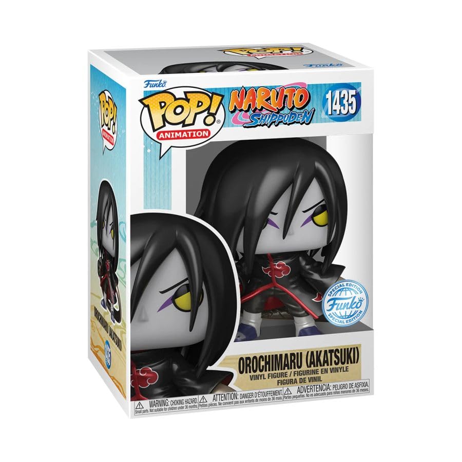 Funko Pop Naruto Shippuden Orochimaru (Akatsuki) Metallic #1435 Pop ...