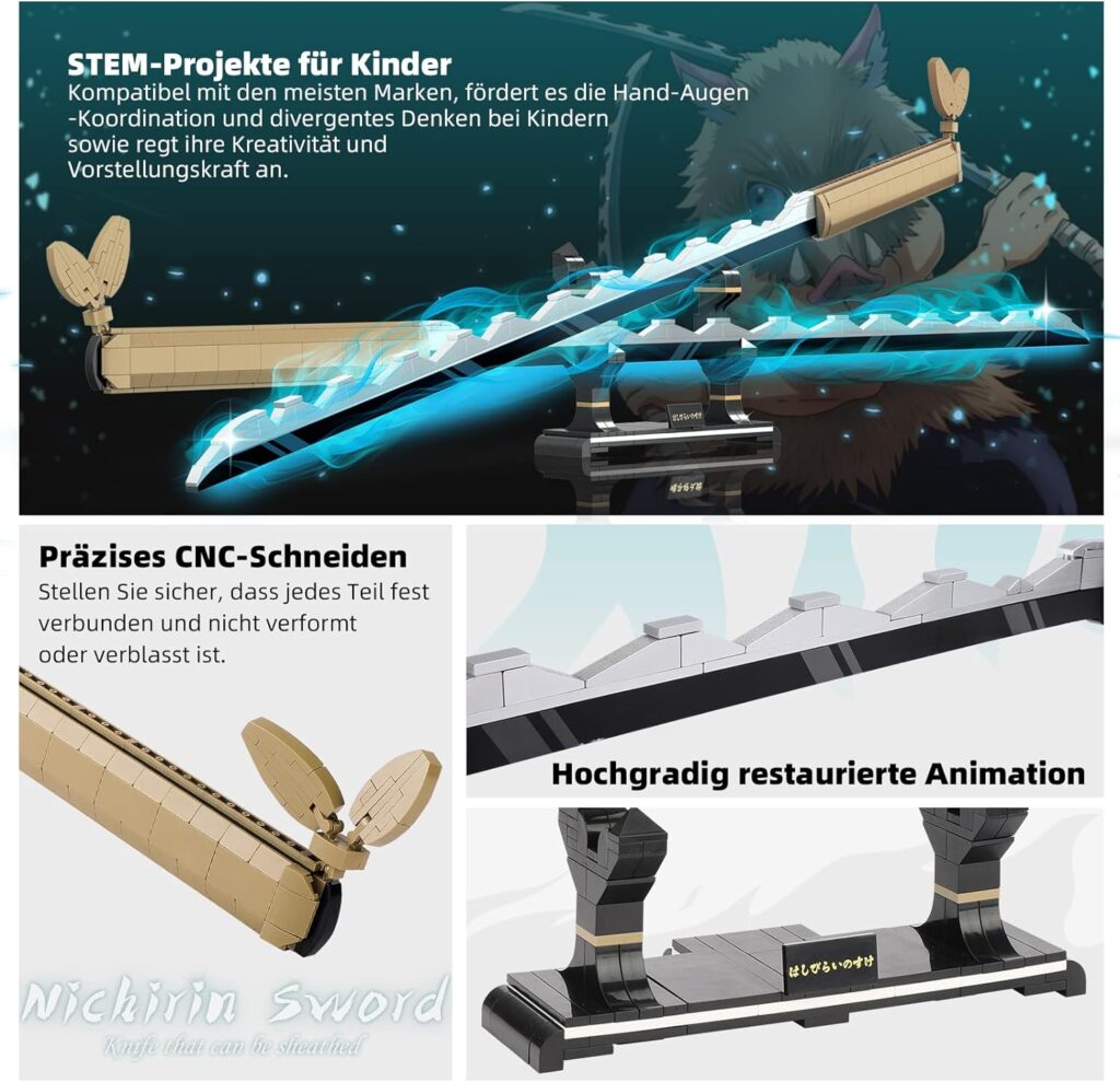 Katana de Inosuke - Mega Blocks - El Mundo de Eli