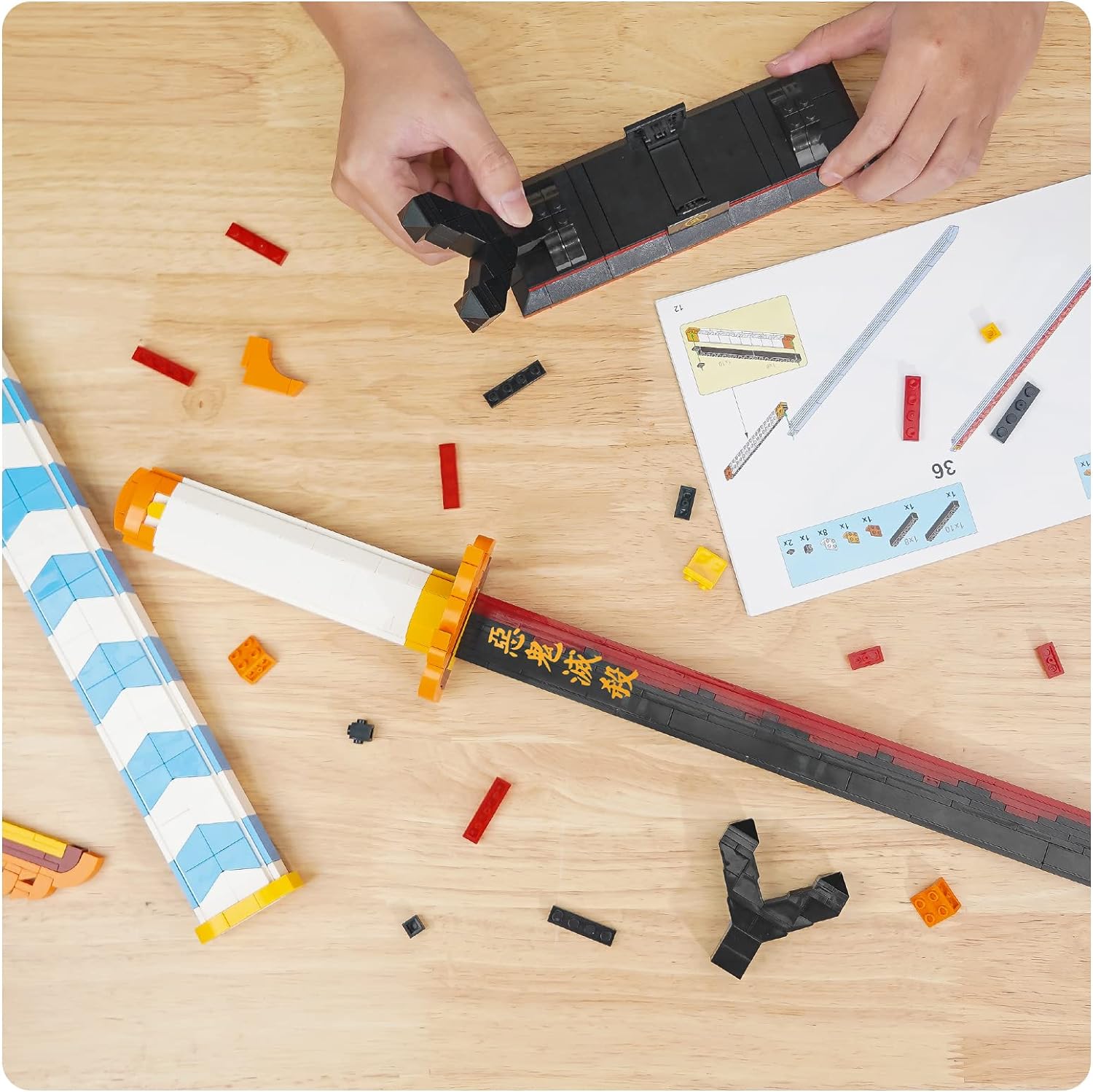 Katana de Rengoku - Mega Blocks - El Mundo de Eli