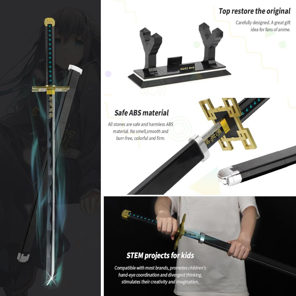 Katana de Tokito- Mega Blocks - El Mundo de Eli