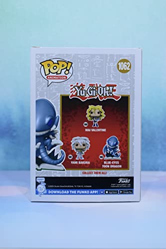 Funko Animación POP: Yu-Gi-Oh - Dragón Toon de ojos azules (mettálico ...