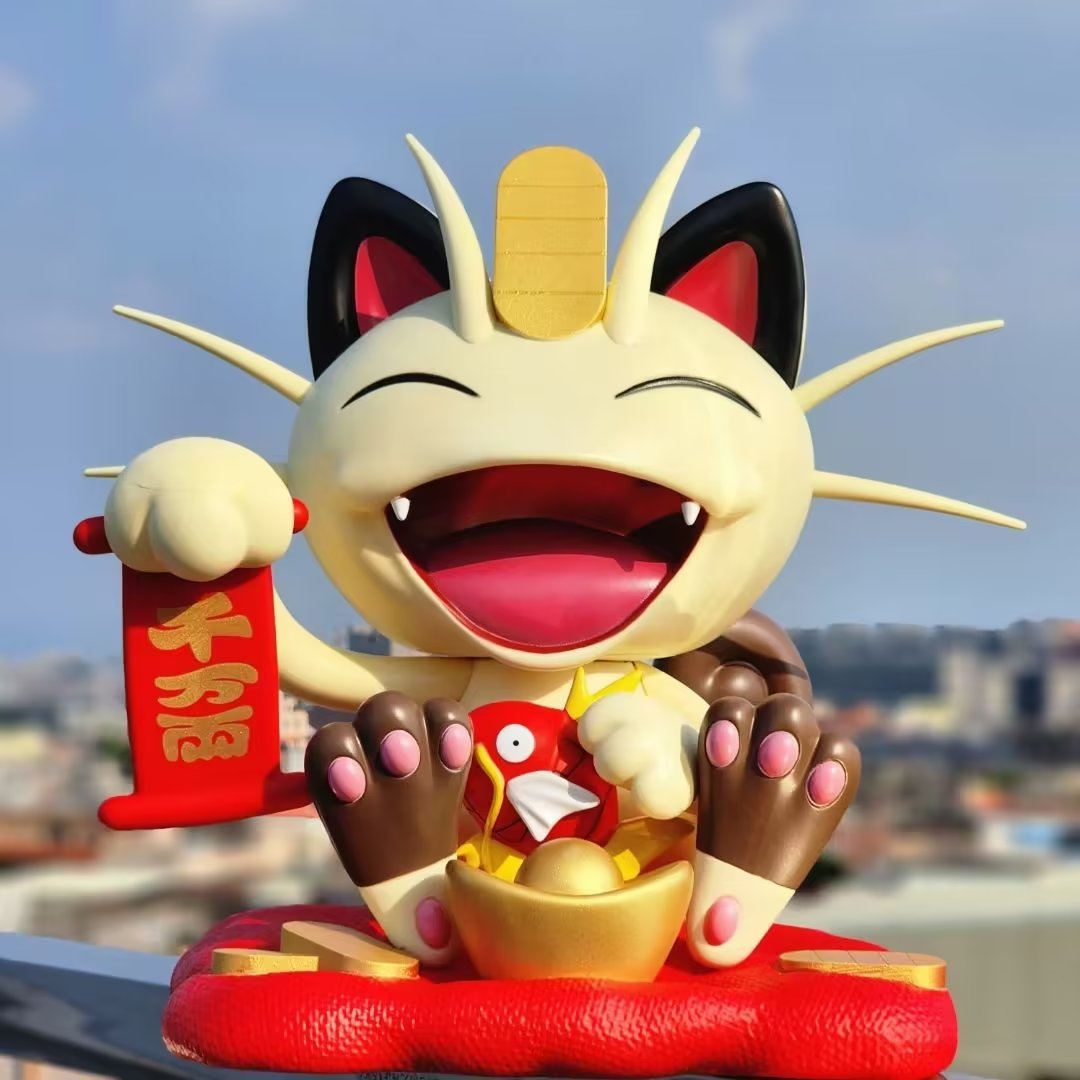 Meowth - Figura de PVC - El Mundo de Eli