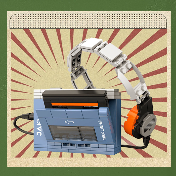 Reproductor de Casette - Blocks - El Mundo de Eli