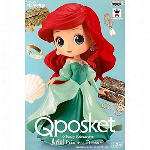 Banpresto Q Posket Disney Characters Ariel Princess Dress Version Mint ...