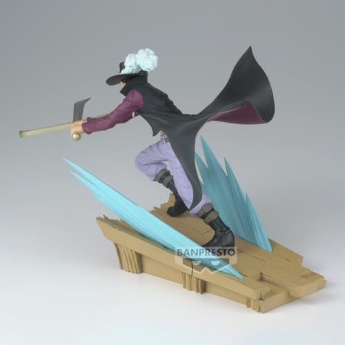 Banpresto - One Piece - Dracule Mihawk Senkozekkei Figure - El Mundo de Eli