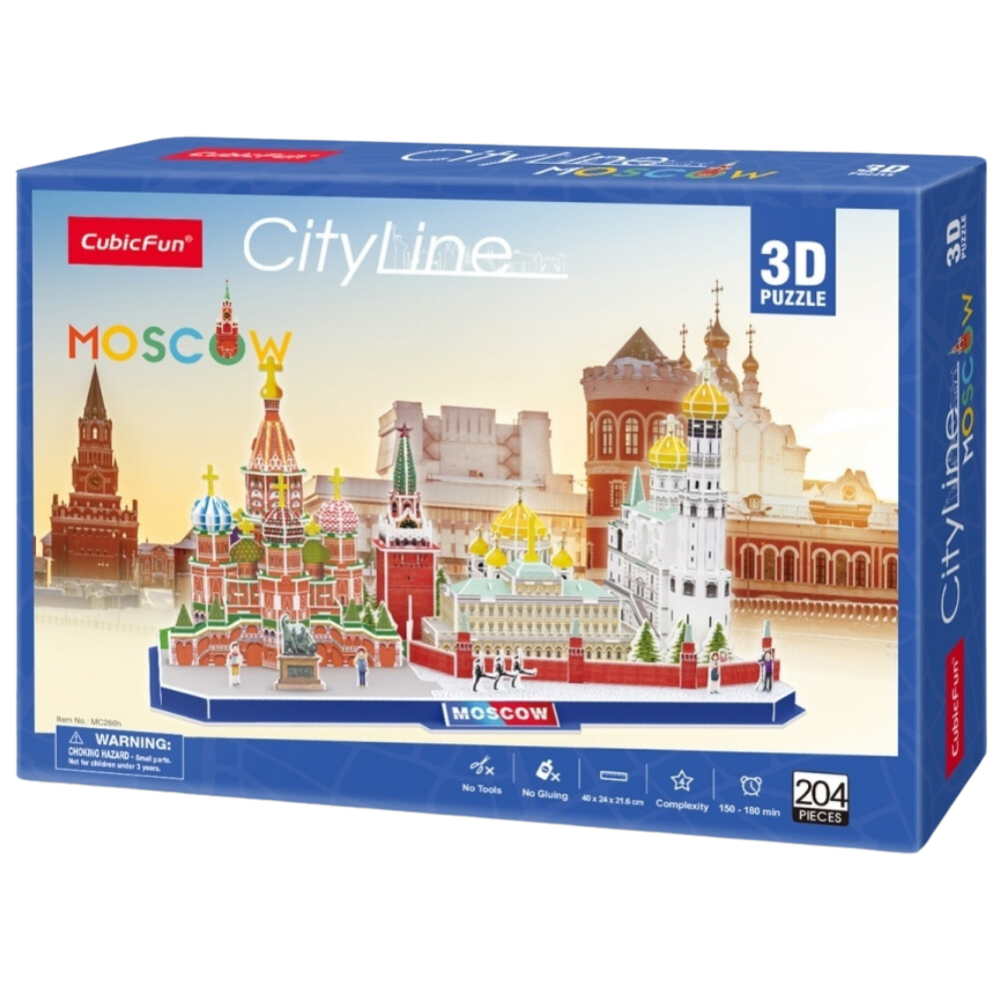 Moscow - 3D Puzzle - El Mundo de Eli